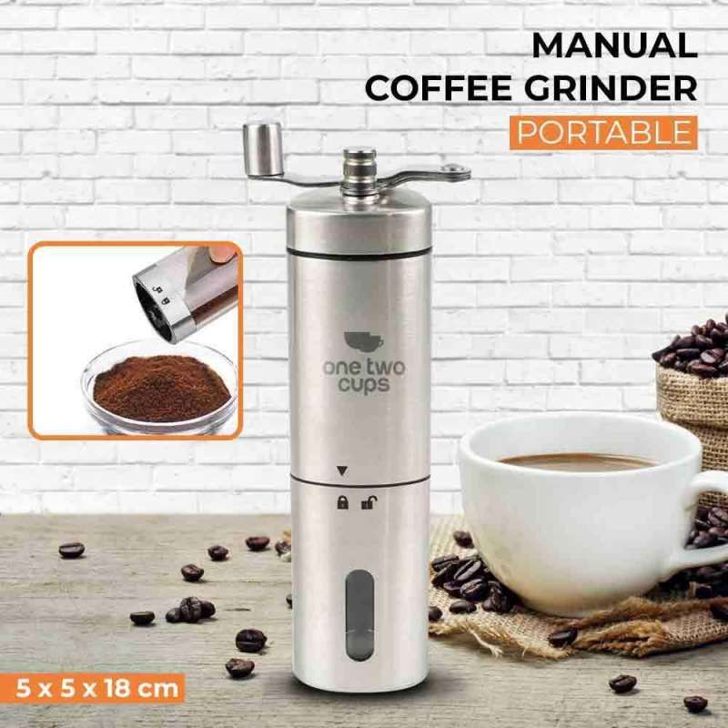 Jual Alat Penggiling Kopi Manual Coffee Grinder Adjustable Ec03 Grinder ...