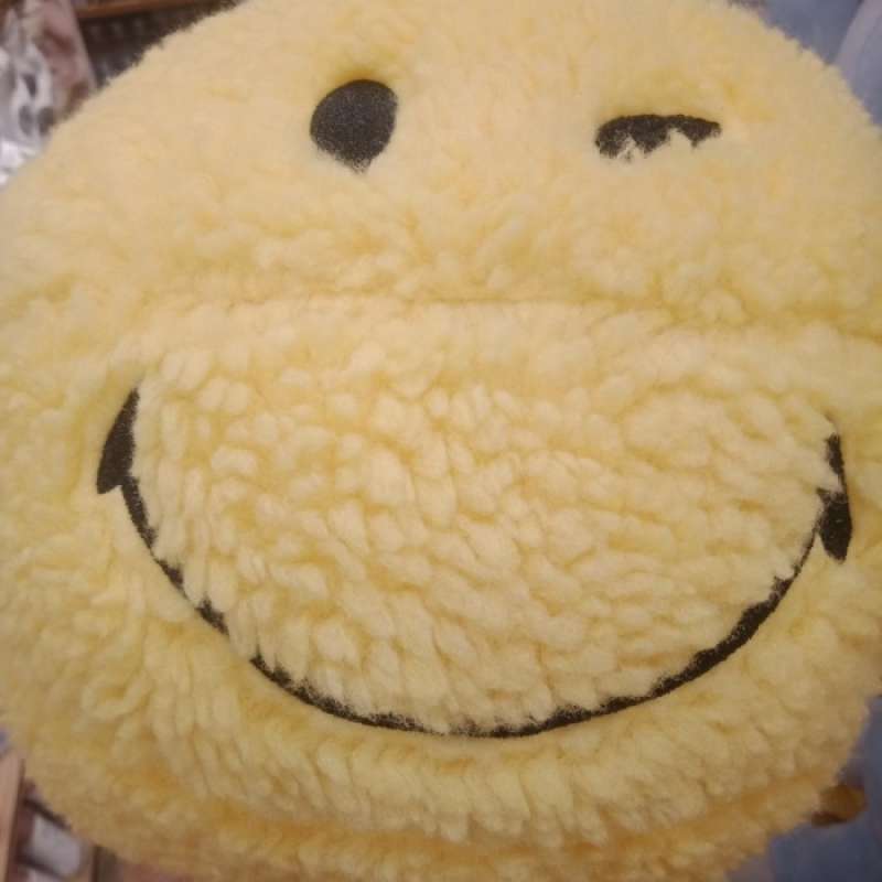 Promo Miniso Smileyworld Collection Round Plush Toy - Boneka Smiley ...