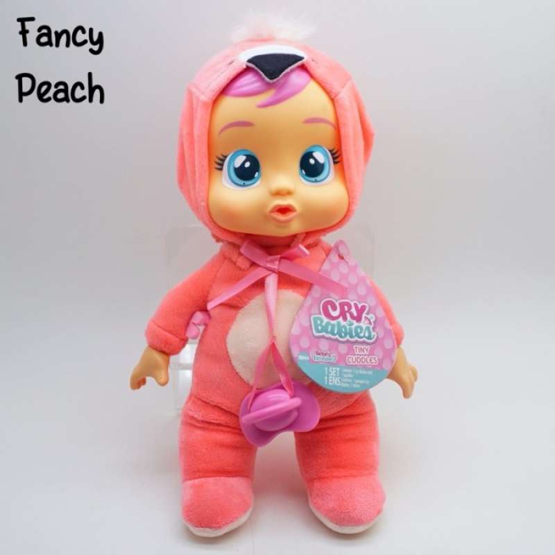 Promo Cry Babies Tiny Cuddle Animal Boneka Bayi Alive Baby Bisa ...