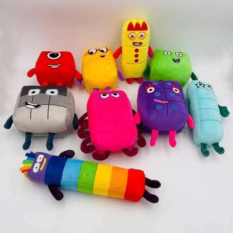 Promo Terbaru Numberblocks Plush Stuffed Toys Educational Doll Number ...