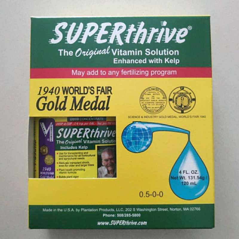 Promo Super Thrive Liquid Concentrate 120ml Diskon 33% Di Seller Virgo ...