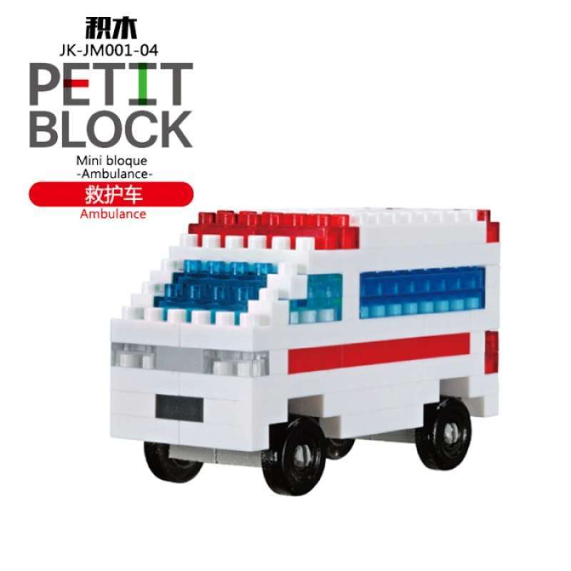 Promo Petit Nano Block Vehicle Series Diy Nanoblock Kendaraan Alat ...