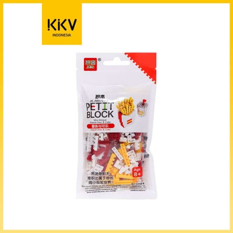 Promo Kkv - Jike Food Shaped Building Blocks / Blok Mainan Brick Balok ...