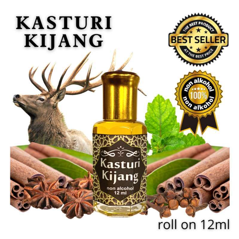 Promo Parfum Kasturi Kijang Minyak Sholat Bibit Murni Asli Non Alkohol ...