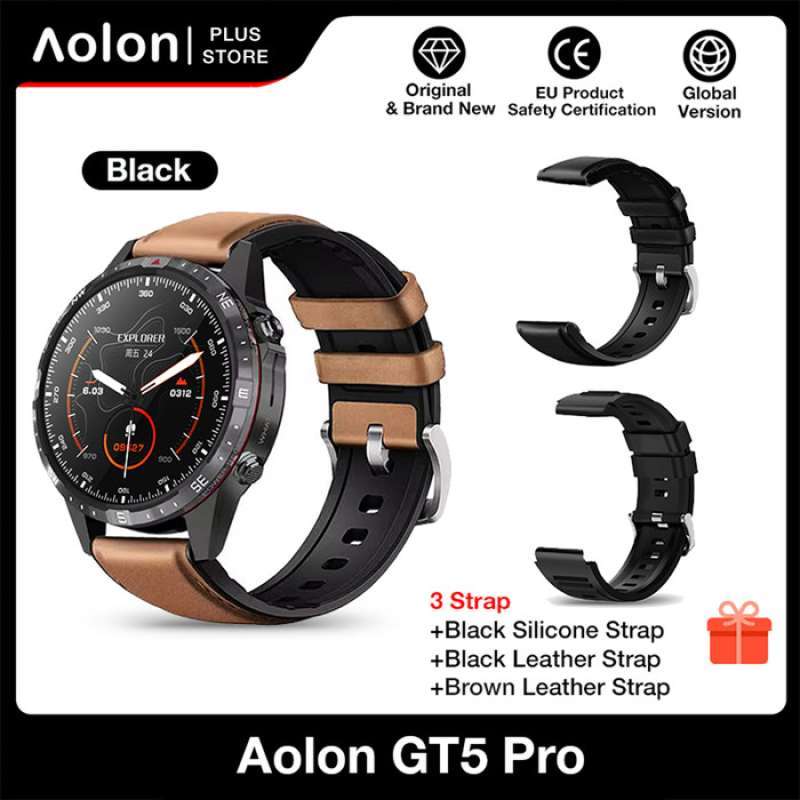 Jual Aolon Smartwatch Gt5 Pro Compass 100+ Sport Modes Jam Running Pria ...