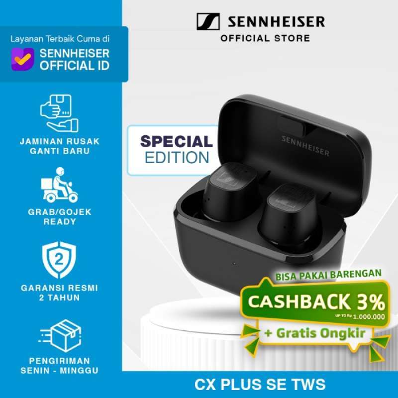 Promo Sennheiser Cx Plus Se True Wireless Diskon 23% Di Seller Ryoma ...