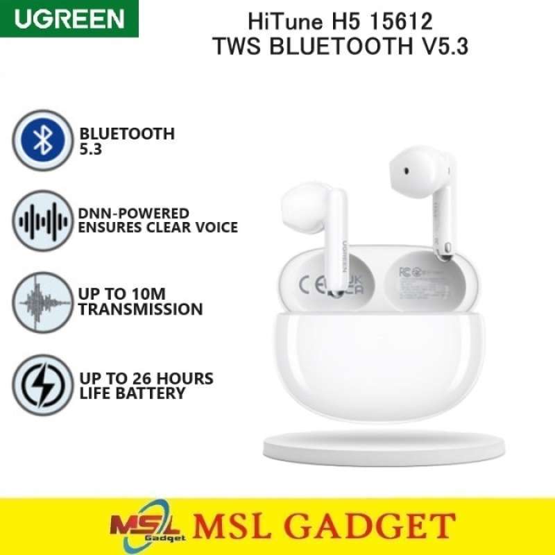 Promo Ugreen Hitune H5 Headset Bluetooth Tws Wireless Earbuds 15612 Diskon 23% Di Seller Ryoma ...
