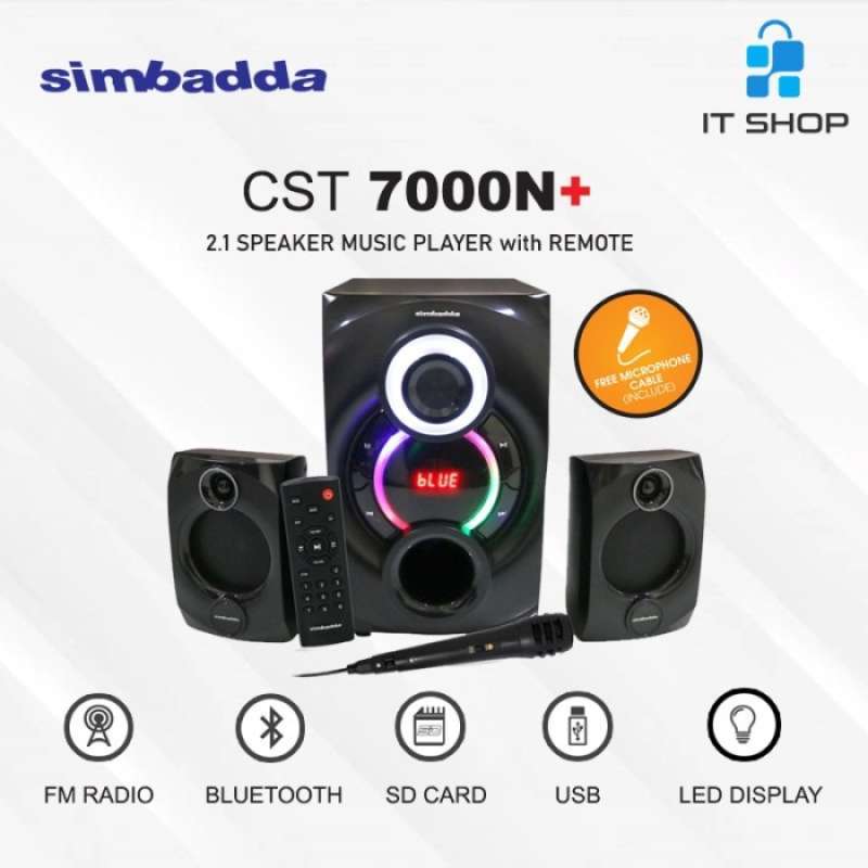 Promo Simbadda Speaker Cst 7000n+ Diskon 23% Di Seller Ryoma Store ...