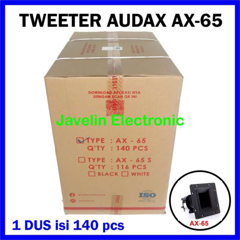Promo Grosir 1 Dus Tweeter Audax Ax 65 / Speaker Audax Ax65 Diskon 23% ...
