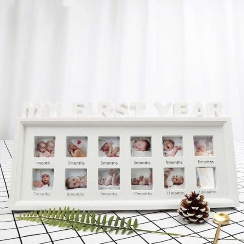 Promo Bingkai Foto Bayi Usia 0-12 Bulan / Photo Frame Memory My First ...