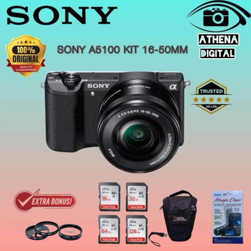 Promo Sony Alpha A5100 Kit 16-50mm / Sony A5100 Kit 16-50mm / Sony ...
