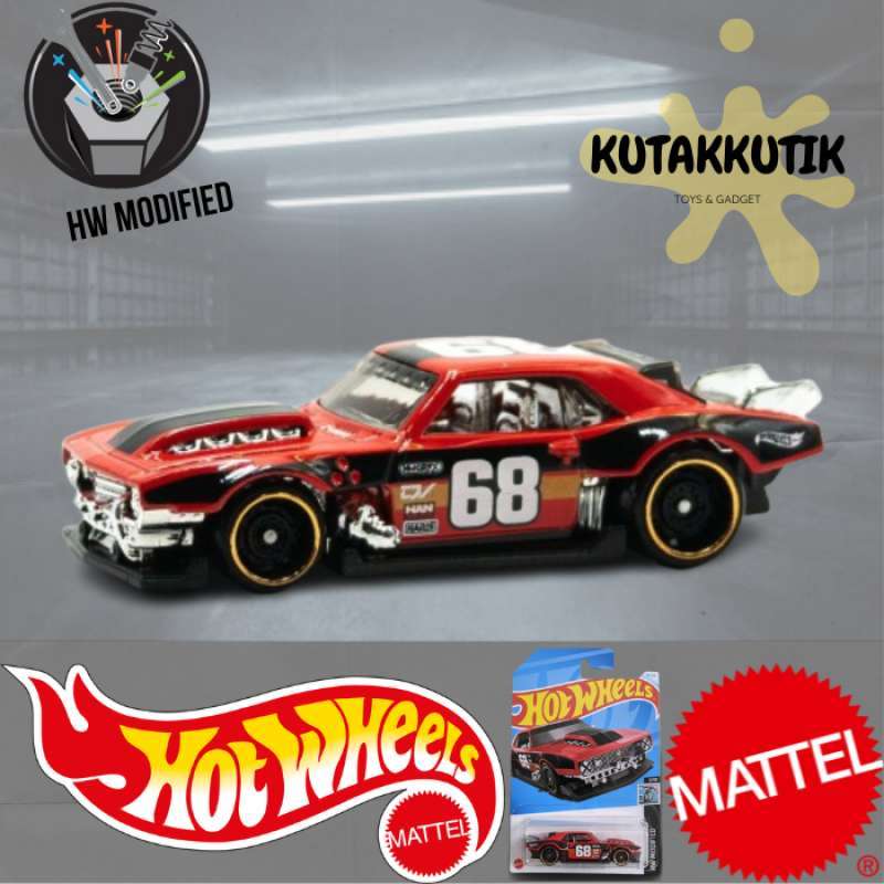 Jual Hotwheels Mobil Balap Custom 68 Camaro Merah Lot C 2024 Hw ...