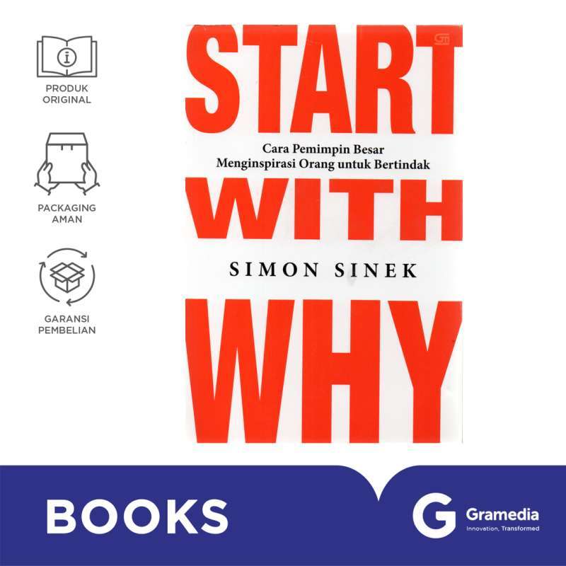 Jual Start With Why (simon Sinek) Di Seller Gramedia Official Store ...