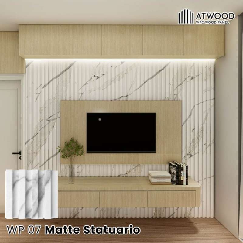 Promo Atwood Panel Wpc Dinding - Wall Panel Partisi Kayu Pvc - Wood ...