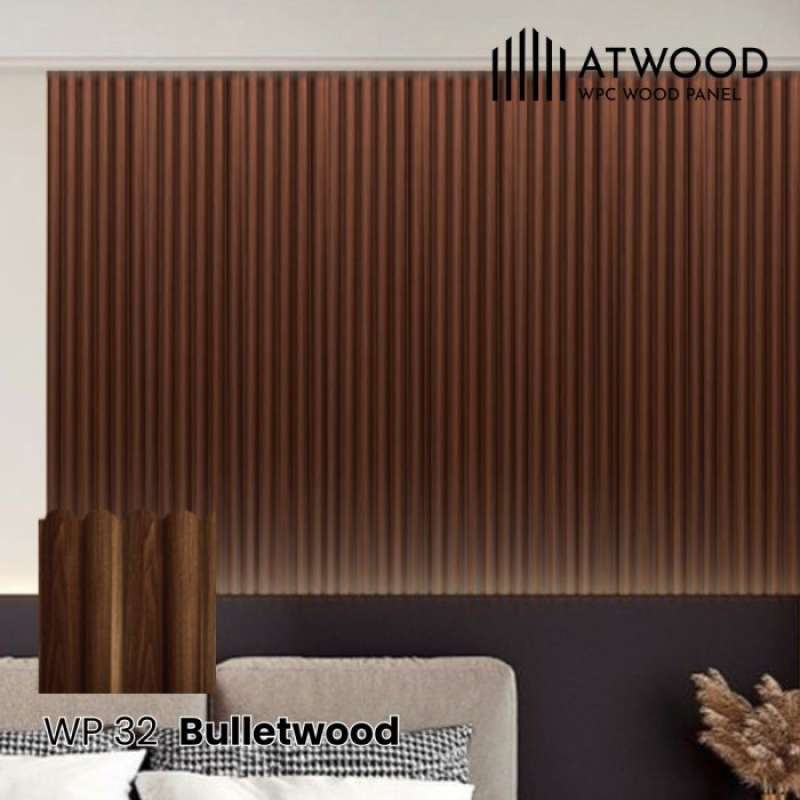 Promo Atwood Panel Wpc Dinding - Wall Panel Partisi Kayu Pvc - Wood ...