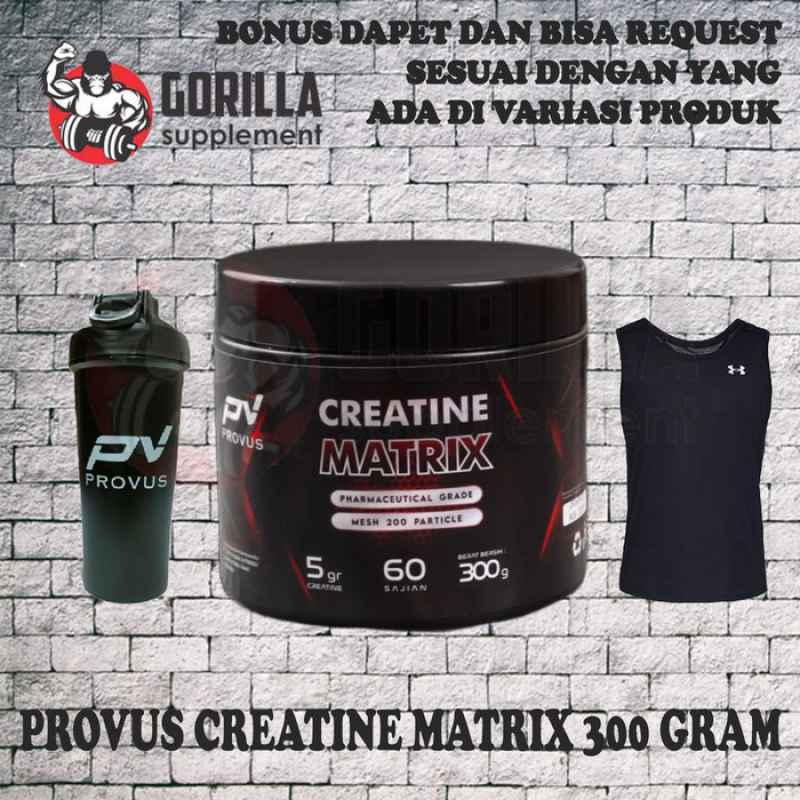 Promo Pv Provus Creatine Matrix Creatine Monohydrate Mesh 200 ...