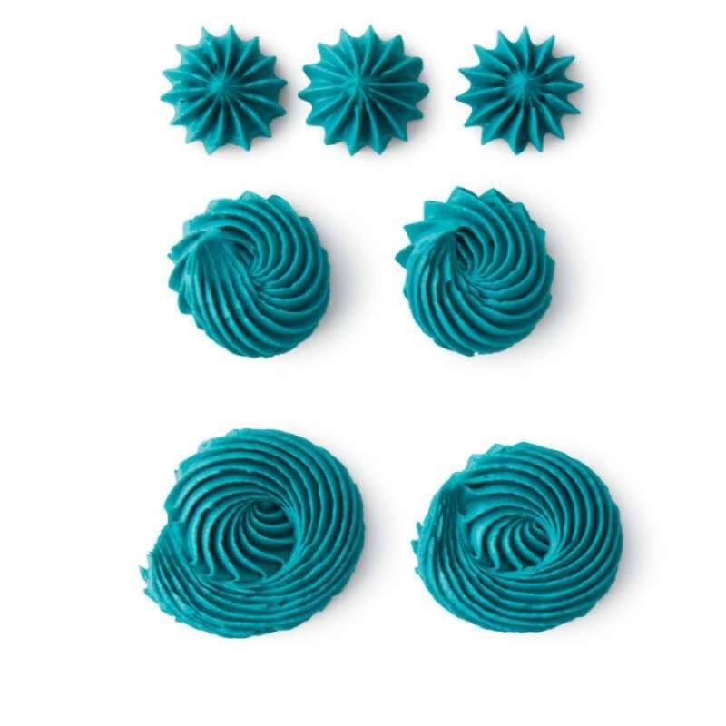 Jual Wilton Spuit Buttercream Kode 4b Motif Open Star Original ...