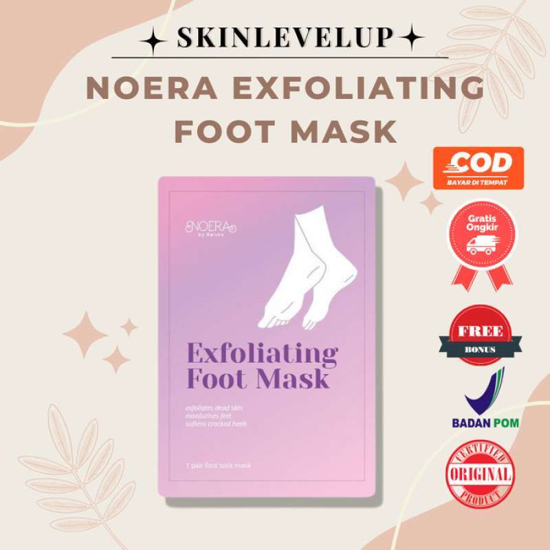 Jual Noera Exfoliating Foot Mask Noera By Reisha Official Shop Di ...