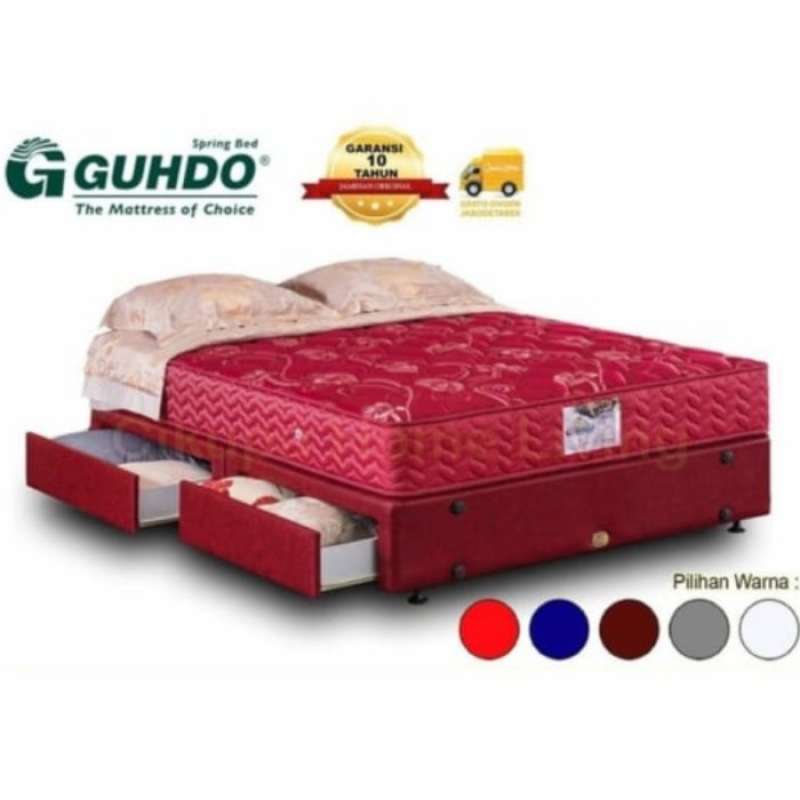 Promo Guhdo Springbed Laci / Drawer Bed New Prima 100x200 Terbaru Diskon 6% Di Seller Smartans ...