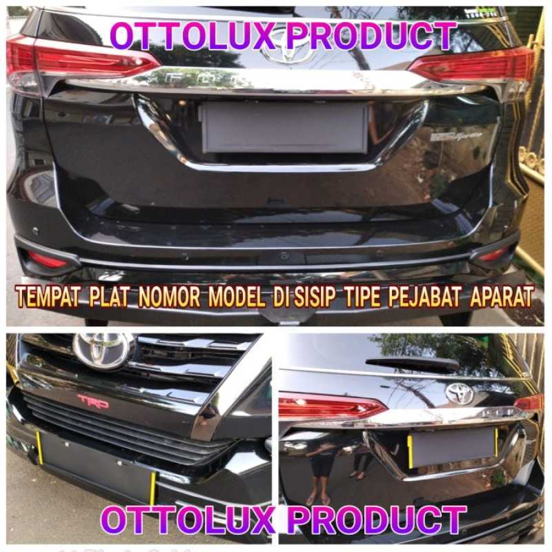 Promo Tempat Plat Nomor Model V Lipat Tipe Pejabat Aparat Plat Model ...