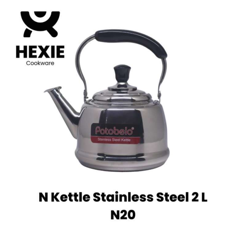 Promo N Kettle Stainless Steel / Teko Siul / Ceret 2 L Potobelo N20 ...