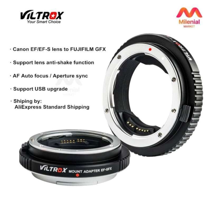 Promo Viltrox Ef Gfx Mount Adapter For Ef Efs To Gfx Mount Camera