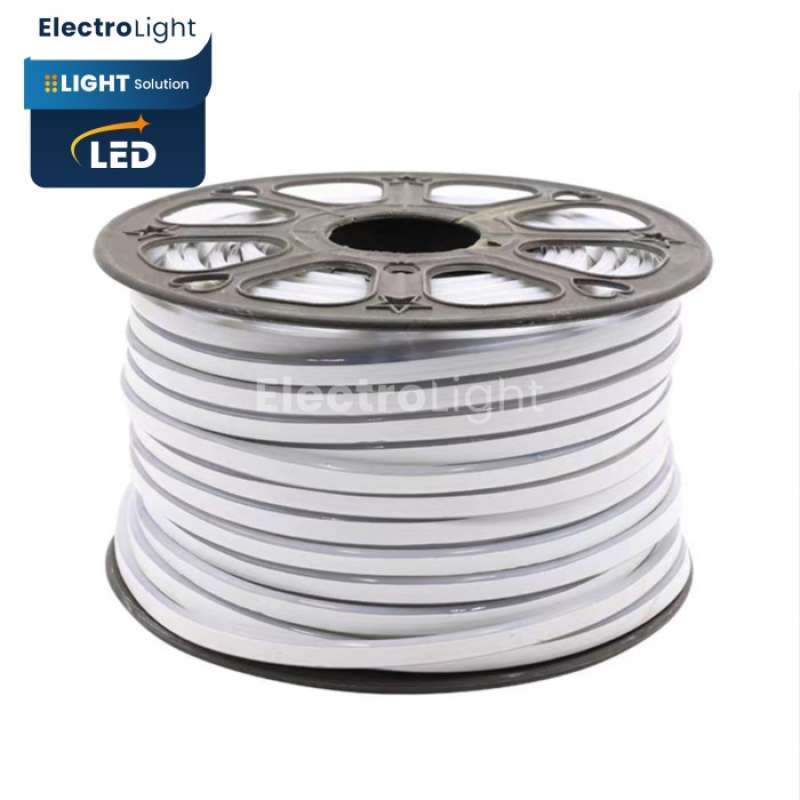 Promo Lampu Strip Neon Flex Led 220v 50 Meter 1 Roll Flexibel ...