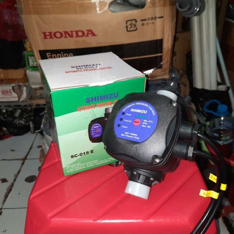 Promo Pressure Control Shimizu Sc 015 E Otomatis Pompa Dorong Booster ...
