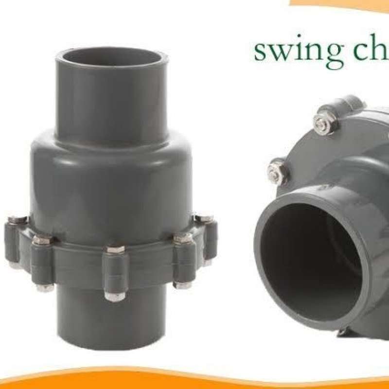 Promo Swing Check Valve Pvc Socket 4 Inch Diskon 23% Di Seller Specta ...