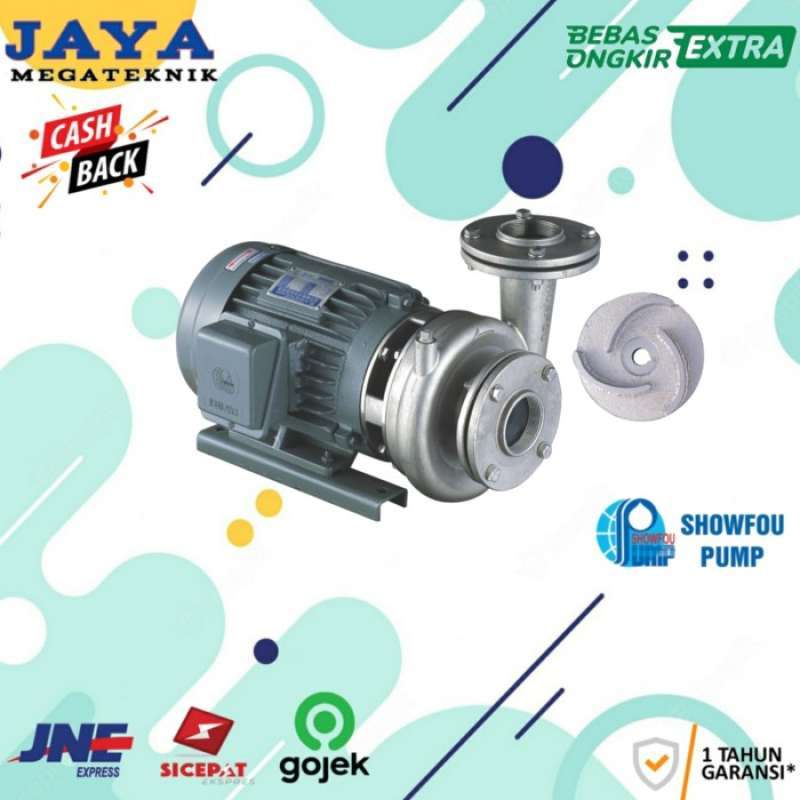 Promo Pompa Kimia Showfou Cvq-0532 Pompa Sentrifugal Chemical Showfou ...