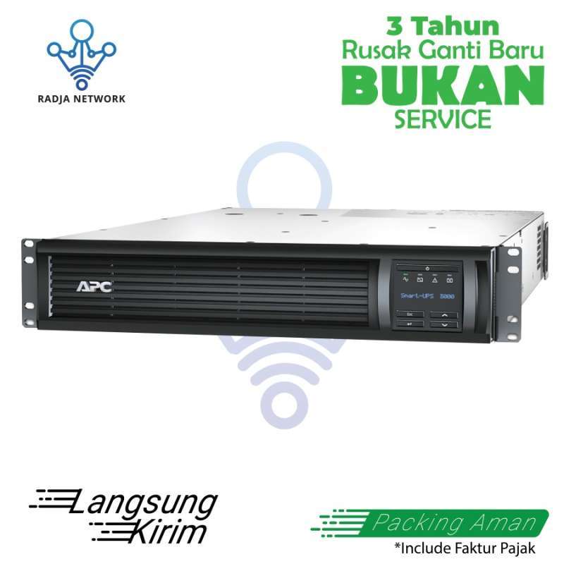 Jual Ups Apc Smt3000rmi2unc Smart-ups 3000va Lcd Rm 2u 230v Smartconnect Di Seller Radja Network ...