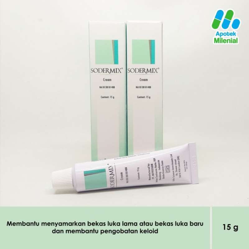 Jual Sodermix Cream 15 Gram Untuk Bekas Luka Keloid Di Seller Pro-id ...