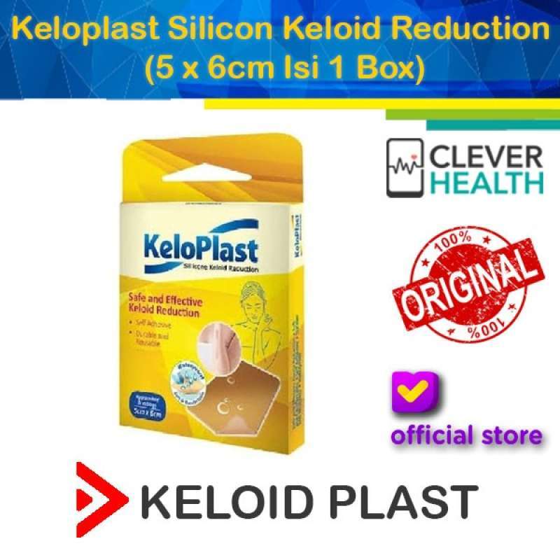 Jual Keloplast Silicon Keloid Reduction Waterproof 5x6cm Di Seller Pro ...