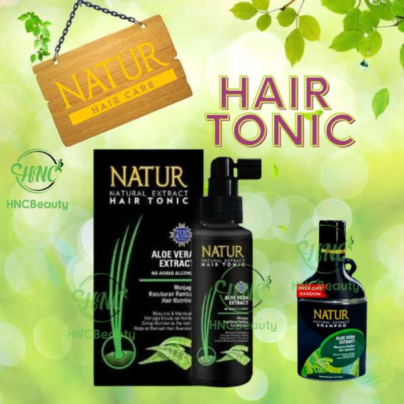 Jual Natur Natural Hair Tonic Aloe Vera Extract 90ml Di Seller Pro-id ...