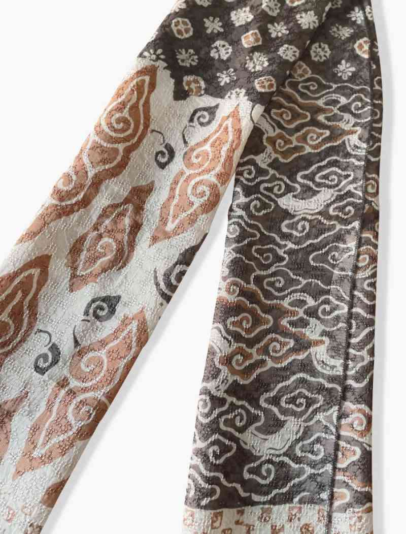 Jual Batik Salma Syal Scarf Slayer Batik Motif Mega Mendung Bahan ...