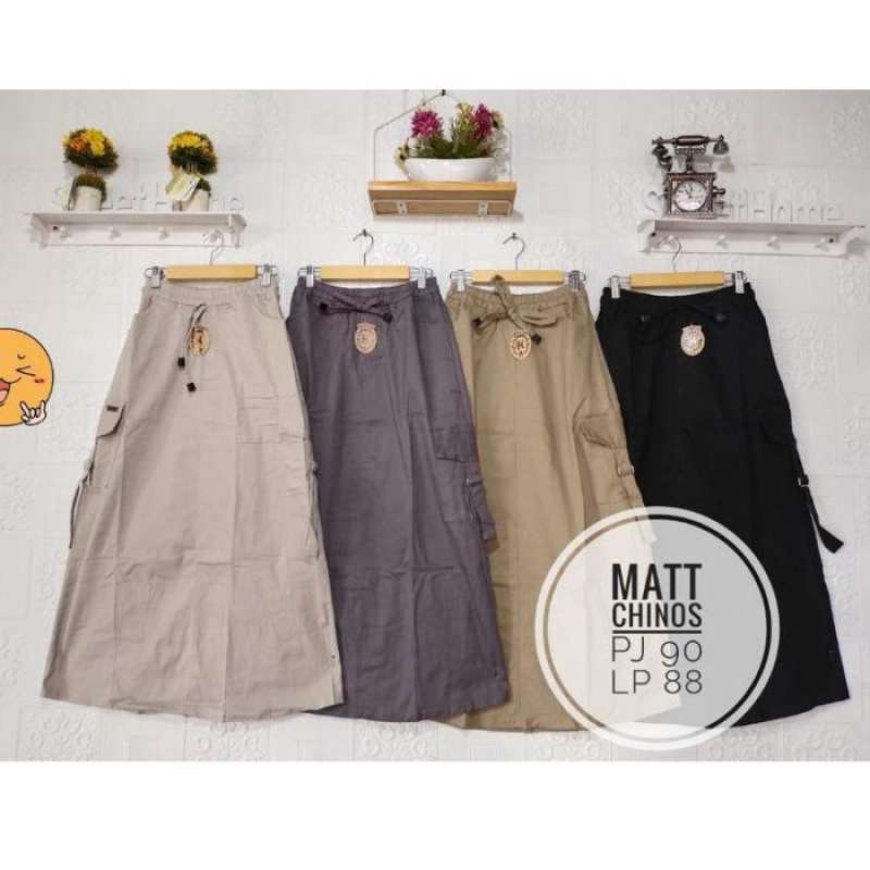 Jual Rok Span Panjang Chino Cargo - Coksu Di Seller Zenin - Cengkareng ...