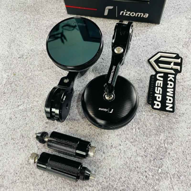 Promo Spion Barend Rizoma Model Puig Black Cnc Vespa Sprint Prima S Lx ...