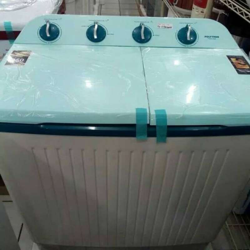 Promo Mesin Cuci 2 Tabung Polytron Pwm 9366 Low Watt Cuci Dan Kering 9 ...