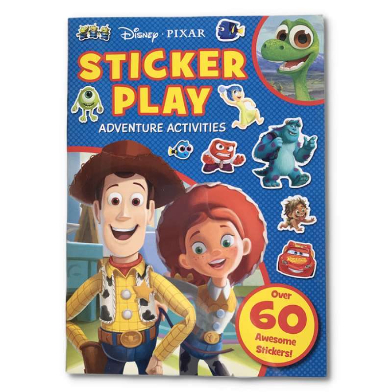 Promo Buku Stiker & Aktivitas Anak - Disney Pixar Sticker Play ...