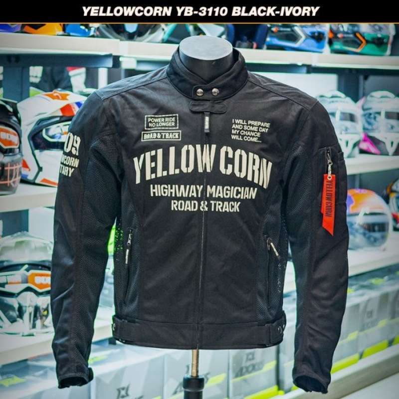 Promo Jaket Motor Yellowcorn Yb-3110 Bk-iv Jacket Riding Touring Japan ...