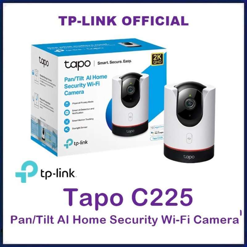 Promo Tp-link Tapo C225 Pan/tilt Ai Home Security Wi-fi Camera C 225 ... Promo Tp-link Tapo C225 Pan/tilt Ai Home Security Wi-fi Camera C 225 ...