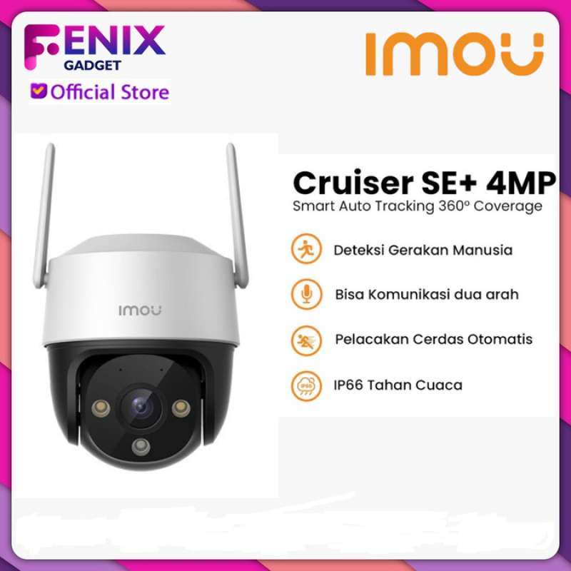 Promo Imou Cruiser Se+ 4mp Full Color Wireless Camera Smart Tracking ...