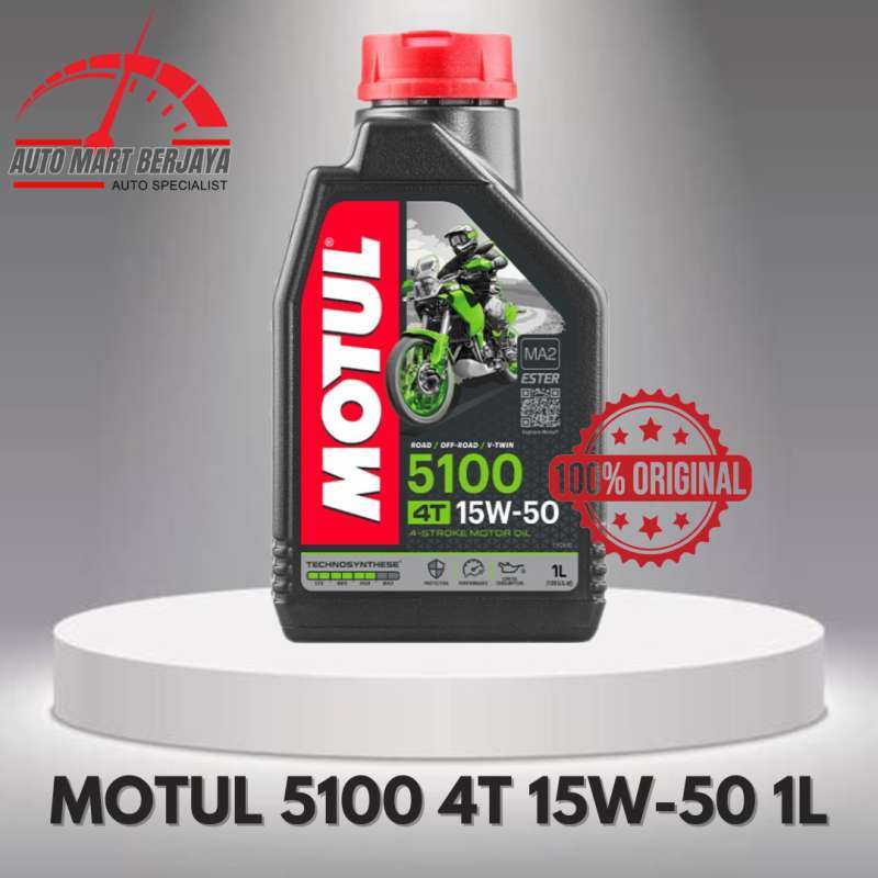 Jual Motul Oli Motor 5100 4t 15w50 1l Original Di Seller Auto Mart ...