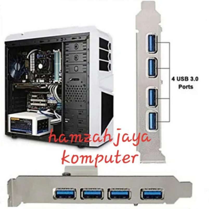 Promo Usb Card Pci Express Usb 3.0 4 Port Card - Pcie Pci-e Express 4 Port Diskon 23% Di Seller ...