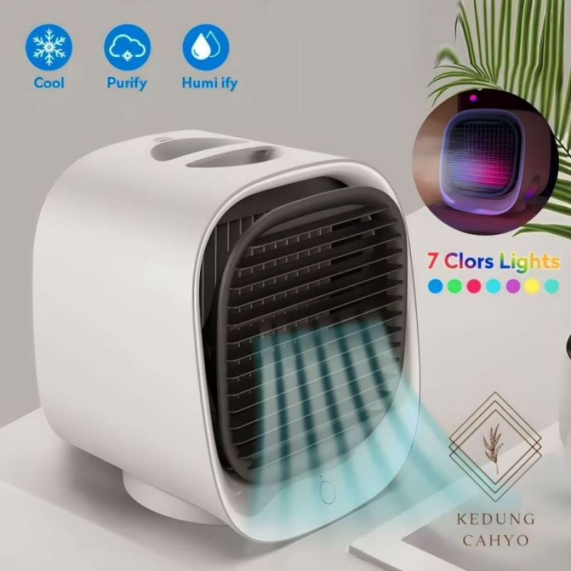 Promo Air Cooler Meja Portable Ac Mini Pendingin Ruangan Minim Suara ...