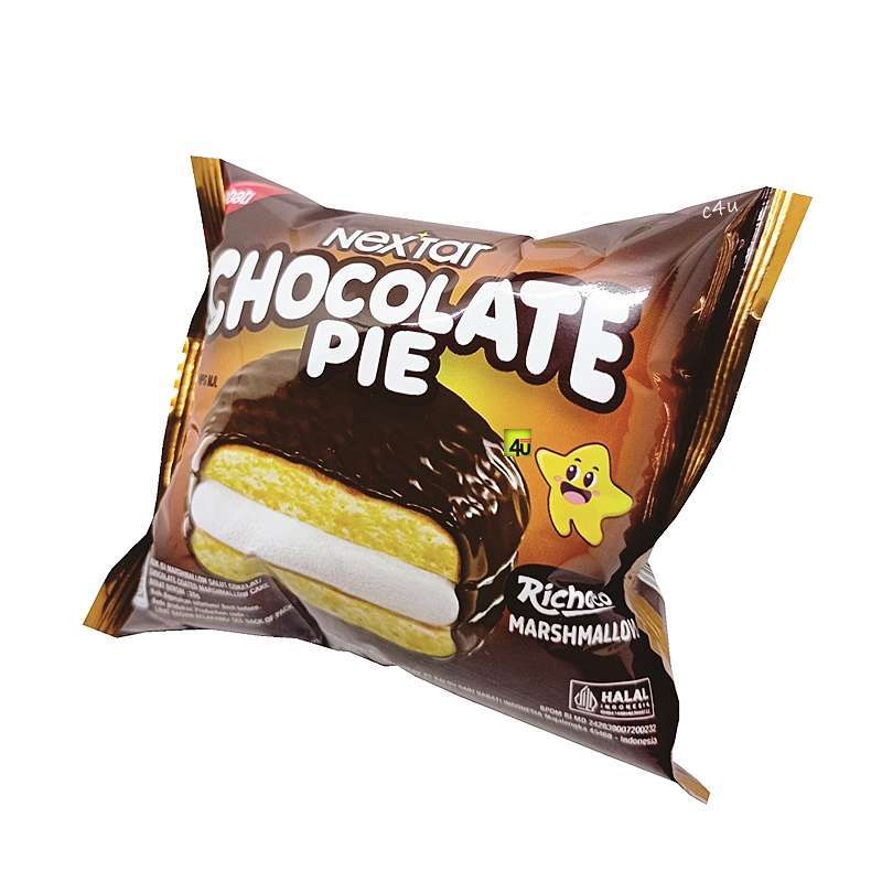 Promo Nabati Nextar - Chocolate Pie Marshmallow - 1 Pcs Diskon 29% Di ...