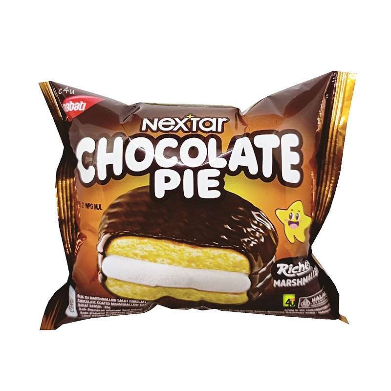Promo Nabati Nextar - Chocolate Pie Marshmallow - 1 Pcs Diskon 29% Di ...