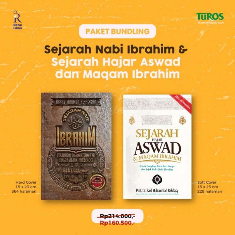 Promo Ori Paket Bundling - Sejarah Nabi Ibarhim Dan Sejarah Hajar Aswad ...