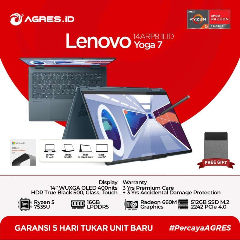 Promo Lenovo Yoga Arp Touch Ryzen Oled U Gb Gb Amd Radeon Diskon Di Seller
