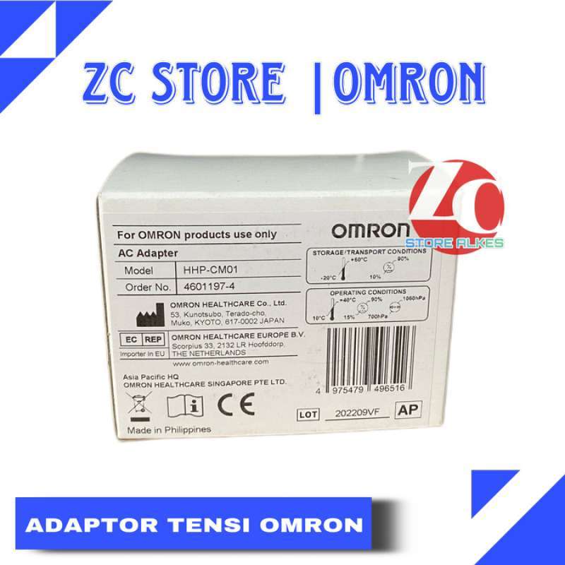 Promo Ac Adaptor Tensimeter Omron Tipe S Diskon 33% Di Seller Aninda ...
